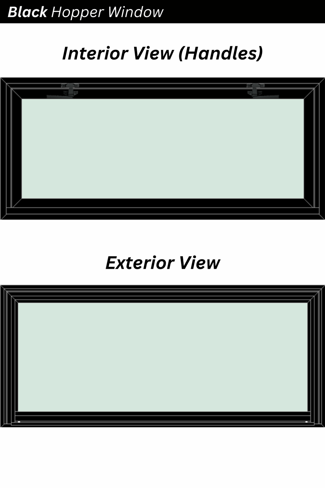 Premium Vinyl Hopper Windows | WholesaleVinylWindows.com