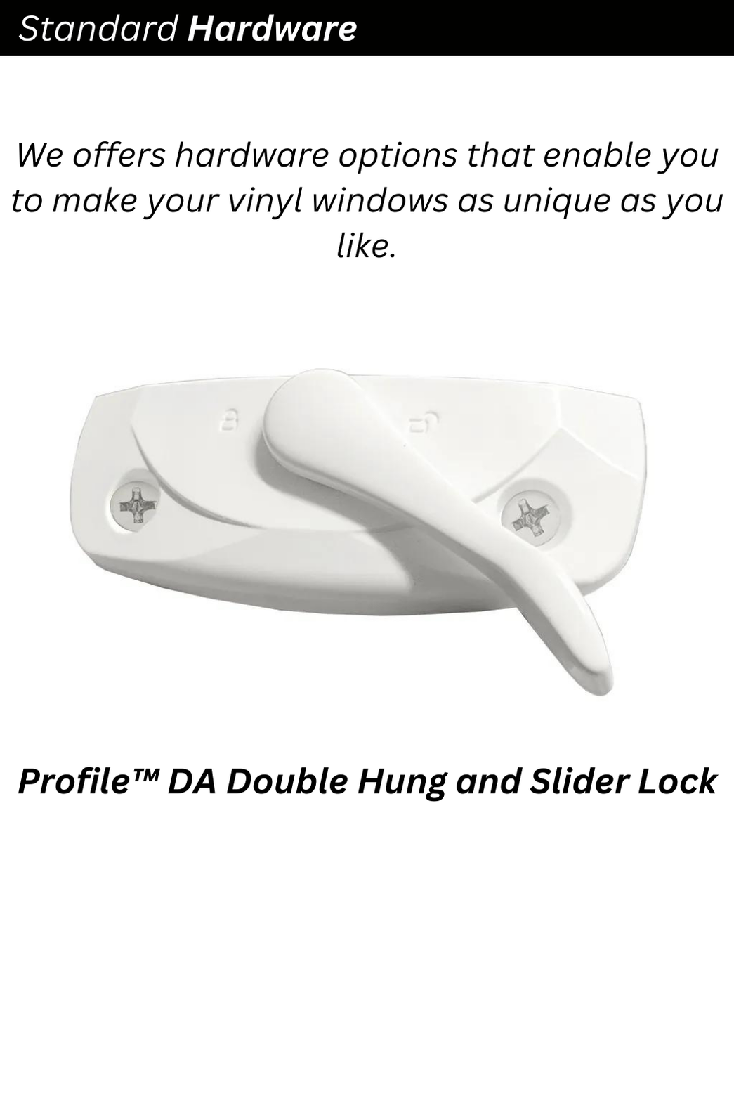 Standard Vinyl Sliding Windows | WholesaleVinylWindows.com